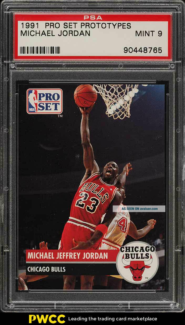 1991 Pro Set Prototypes Michael Jordan PSA 9 (PWCC) | #5959372