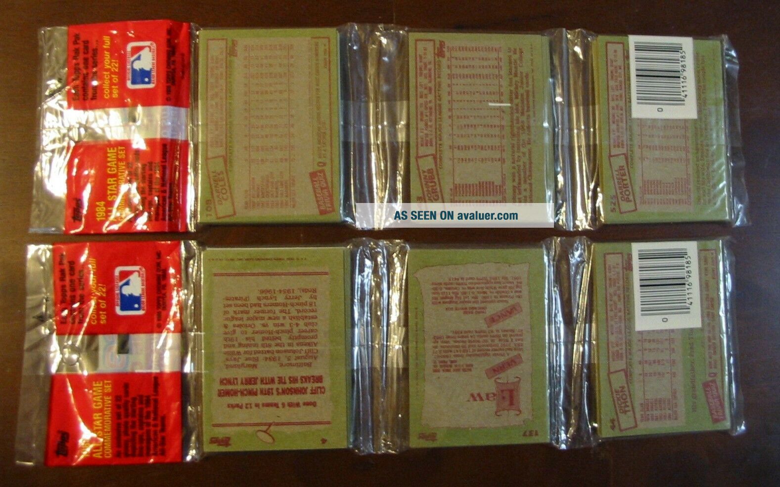 (2) 1985 Topps Baseball Rack Packs Clemens? McGwire? Ryan? | #5972911