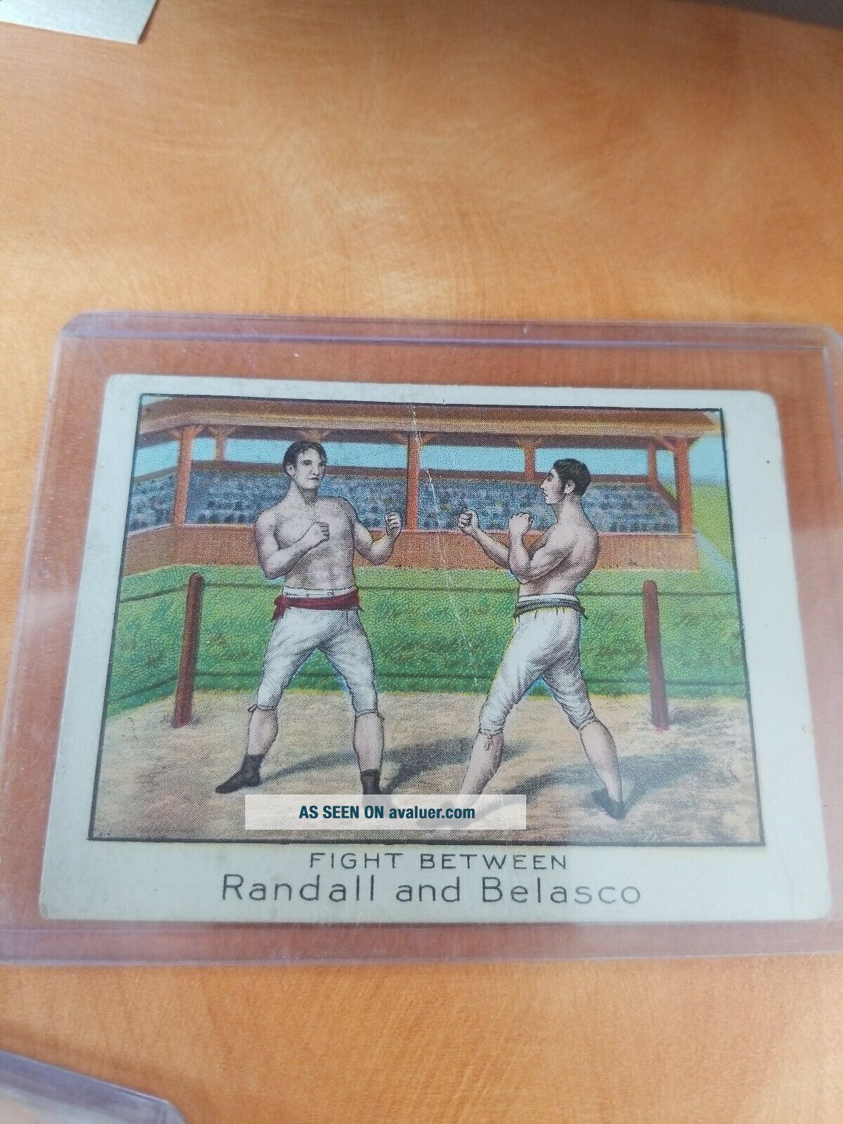 1910 T220 MECCA CIGARETTES BOXING CARDS SET OF 4 | #6034767