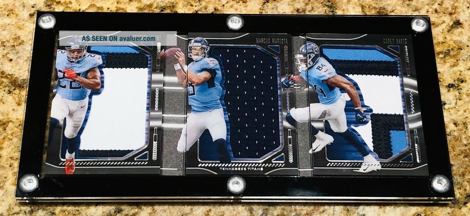 Tri - Fold Vault / Nexus Playbook Panini NT Football / Hockey Booklet ...