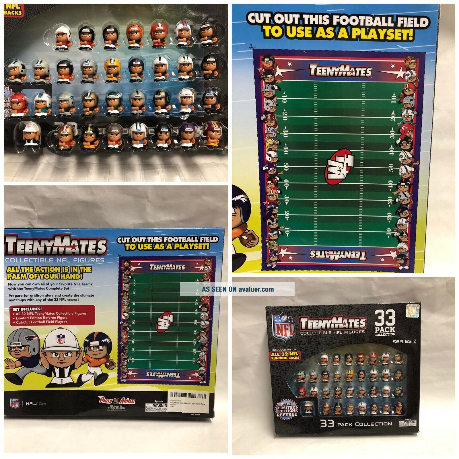 NFL TeenyMates Series 2 Running Back 33 Pack | #6262565