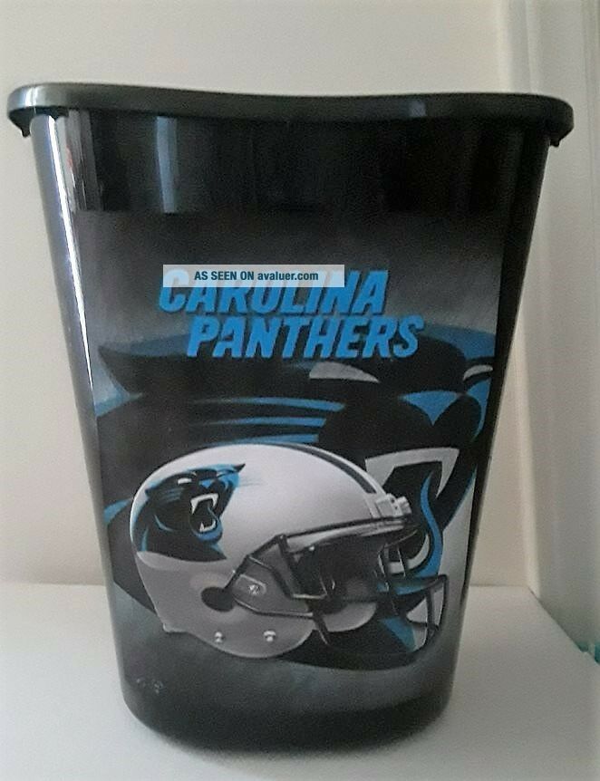 Carolina Panthers Helmet Football NFL Trashcan Trash Can Mancave Sports ...