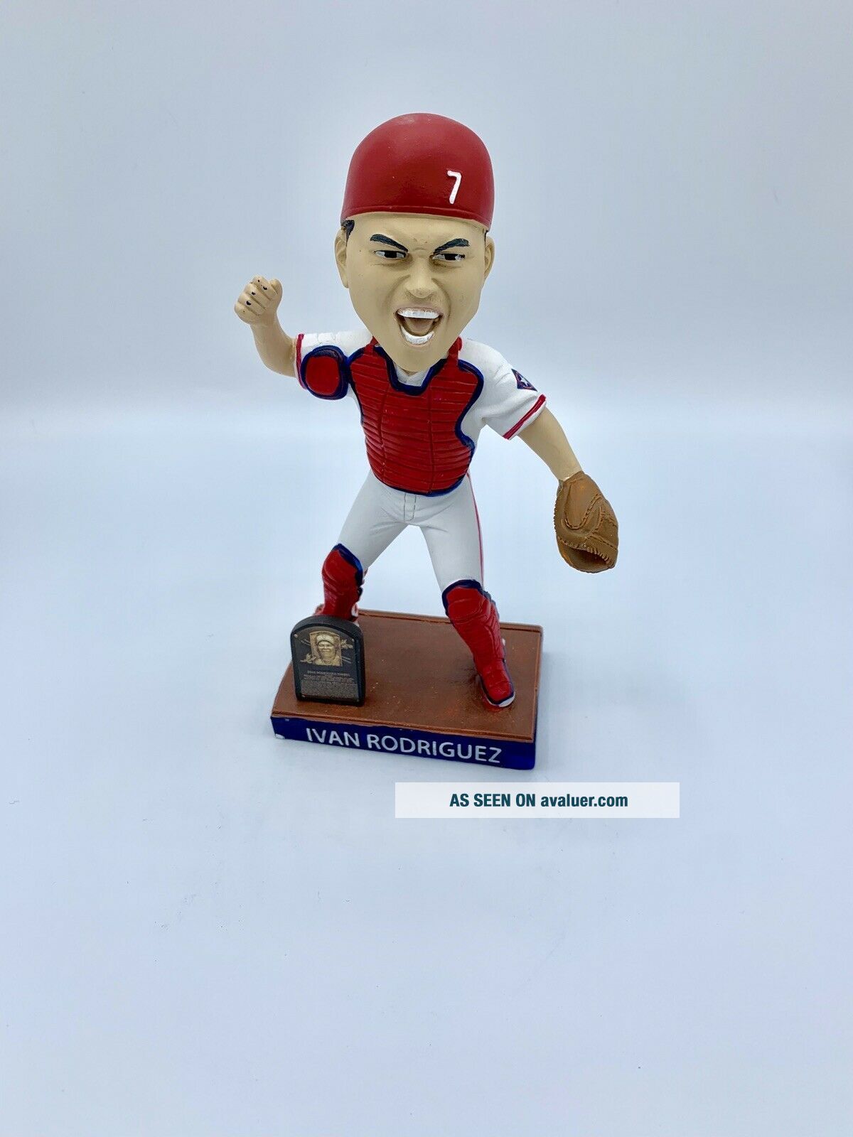 Iván “Pudge” Rodriguez 2017 Hall Of Fame Inductee Bobble Head | #6198912