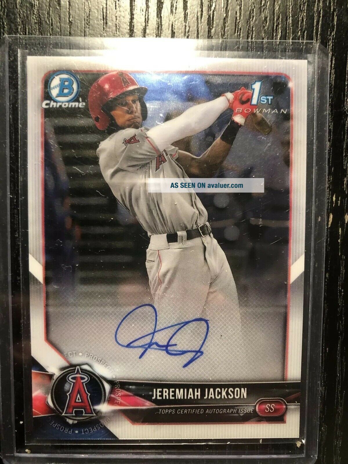 2018 Bowman Chrome Draft Jeremiah Jackson Auto RC Autograph Rookie Card ...