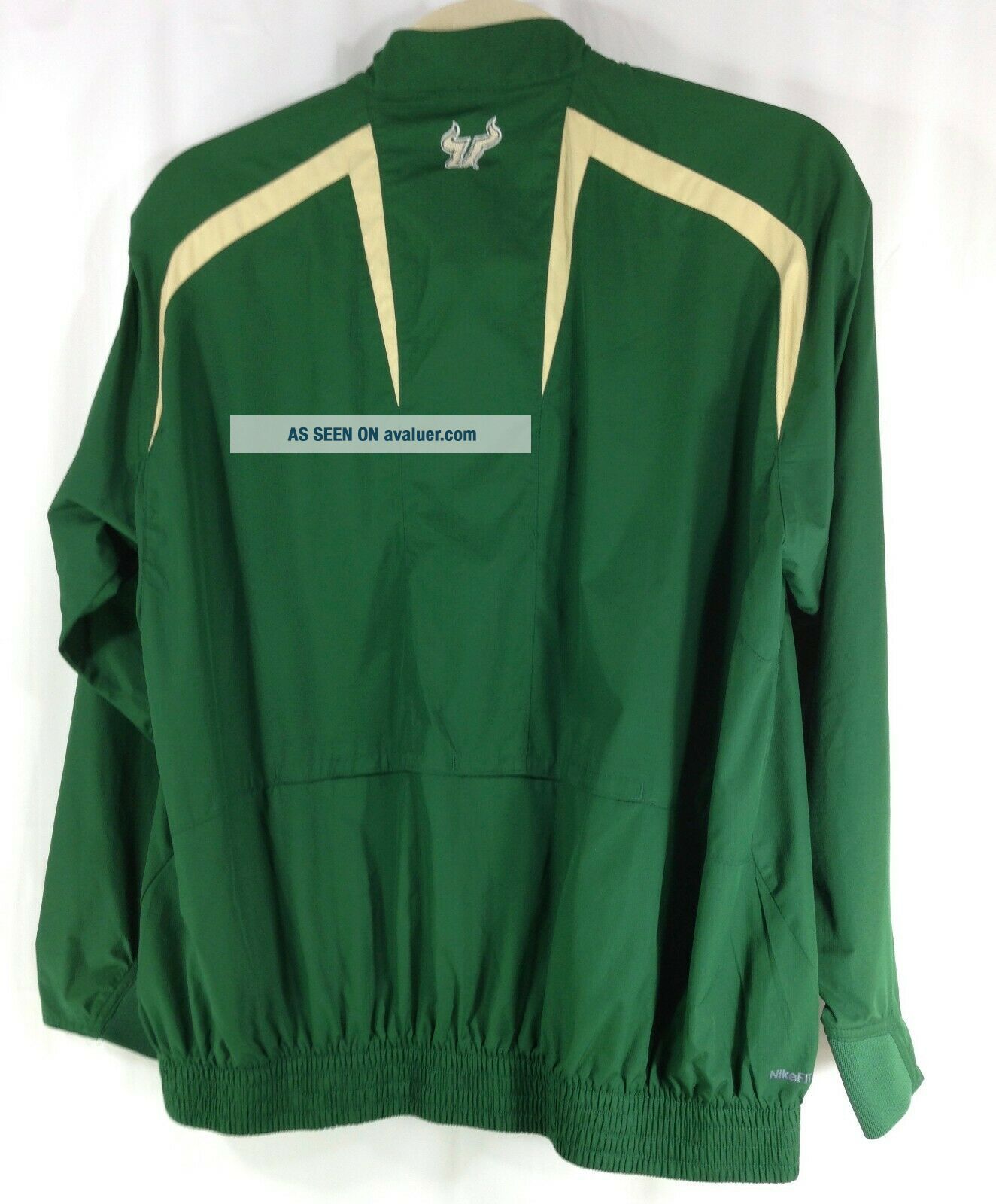 University Of South Florida USF Bulls Nike Mens Full Zip Windbreaker ...