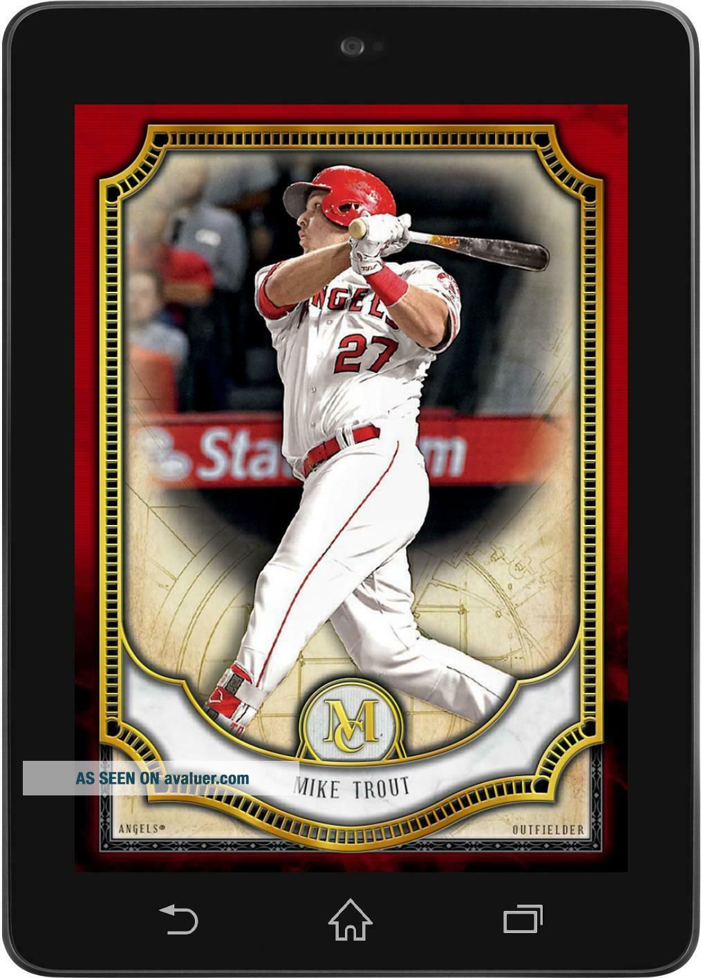 Topps BUNT Mike Trout RED BASE MUSEUM 18 D4 [DIGITAL CARD] 50cc | #6222740