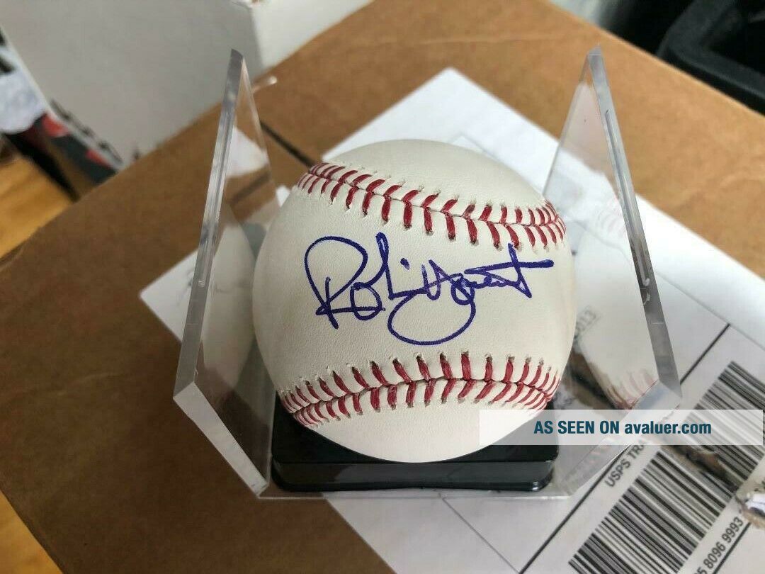 Robin Yount Autographed/Signed Official Major League Rawlings Baseball ...