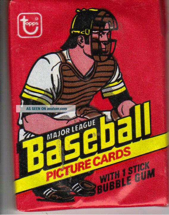 1978 Topps Baseball Major League Wax Pack Of Cards | #6332748