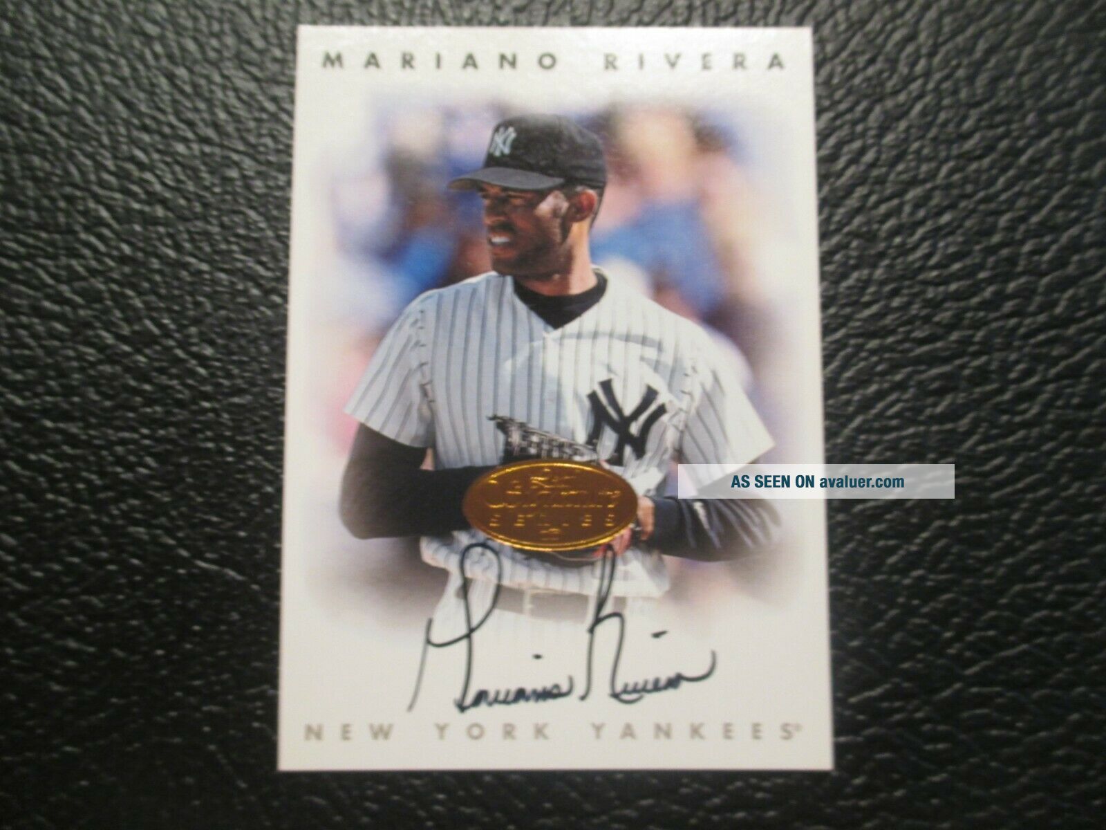 1996 LEAF SIGNATURE SERIES MARIANO RIVERA BRONZE AUTO | #6376719
