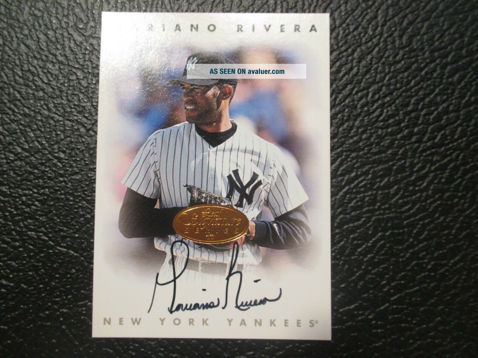 1996 LEAF SIGNATURE SERIES MARIANO RIVERA BRONZE AUTO | #6376719