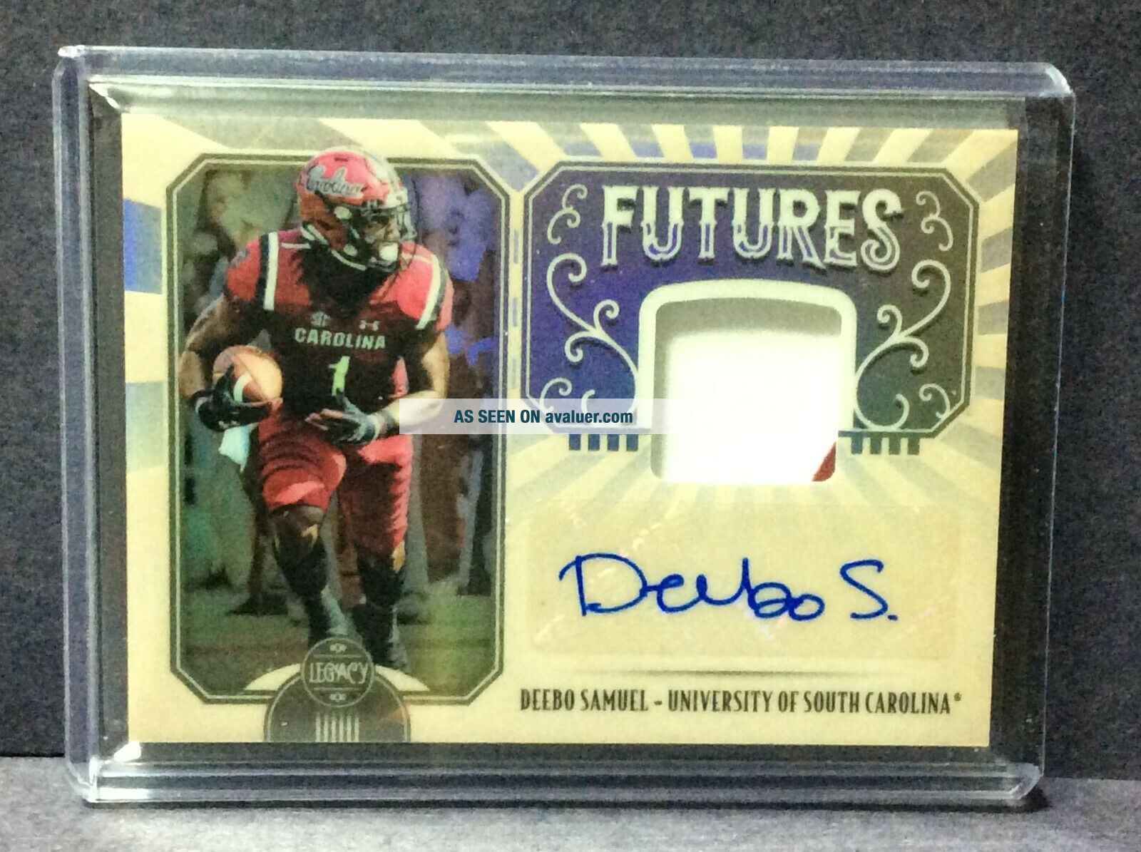 2019 Legacy FB Futures Patch RC Auto Deebo Samuel FP - DS San Francisco ...
