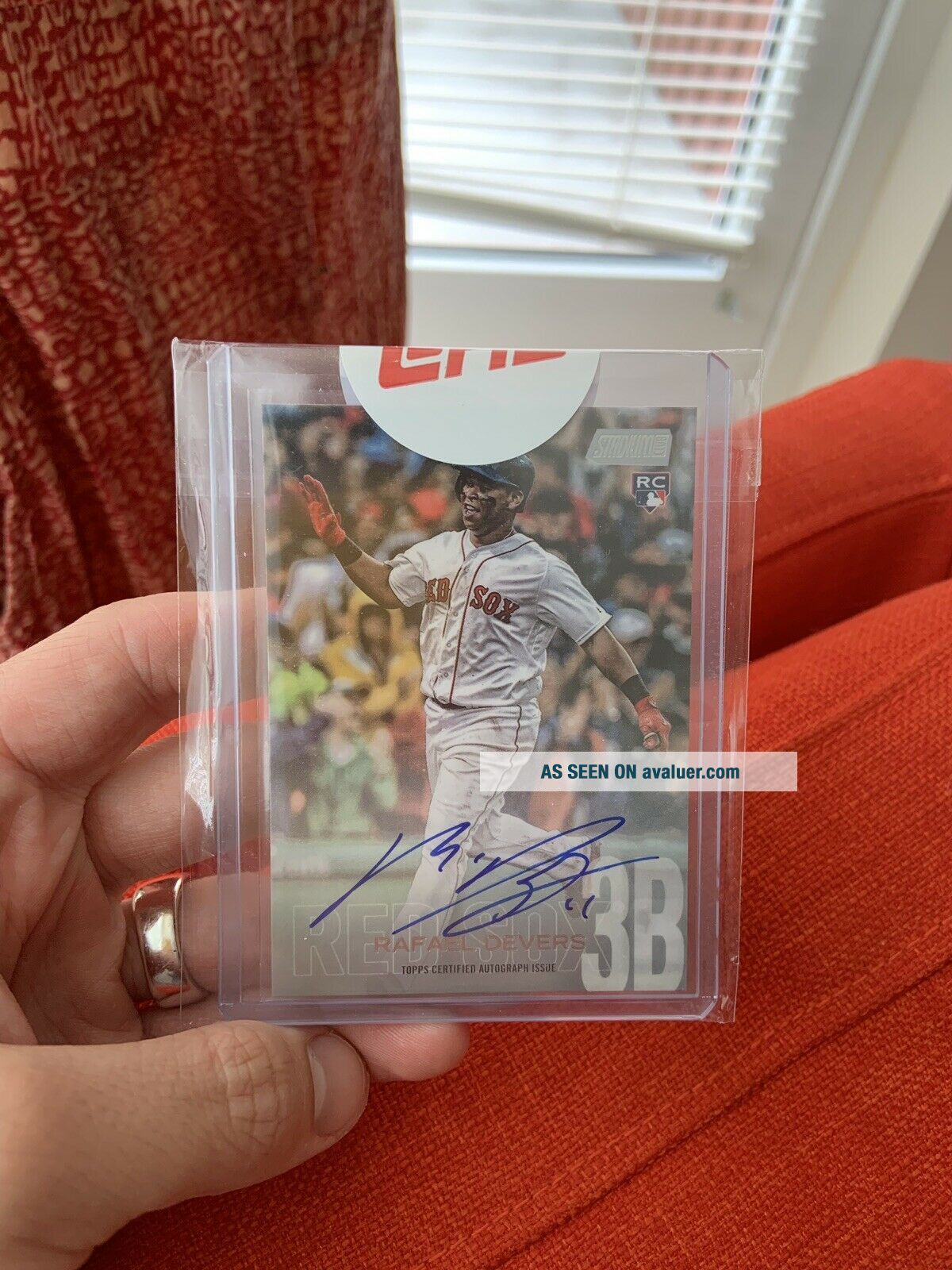 2018 Topps Stadium Club Rafael Devers Auto Autograph Boston Red Sox ...