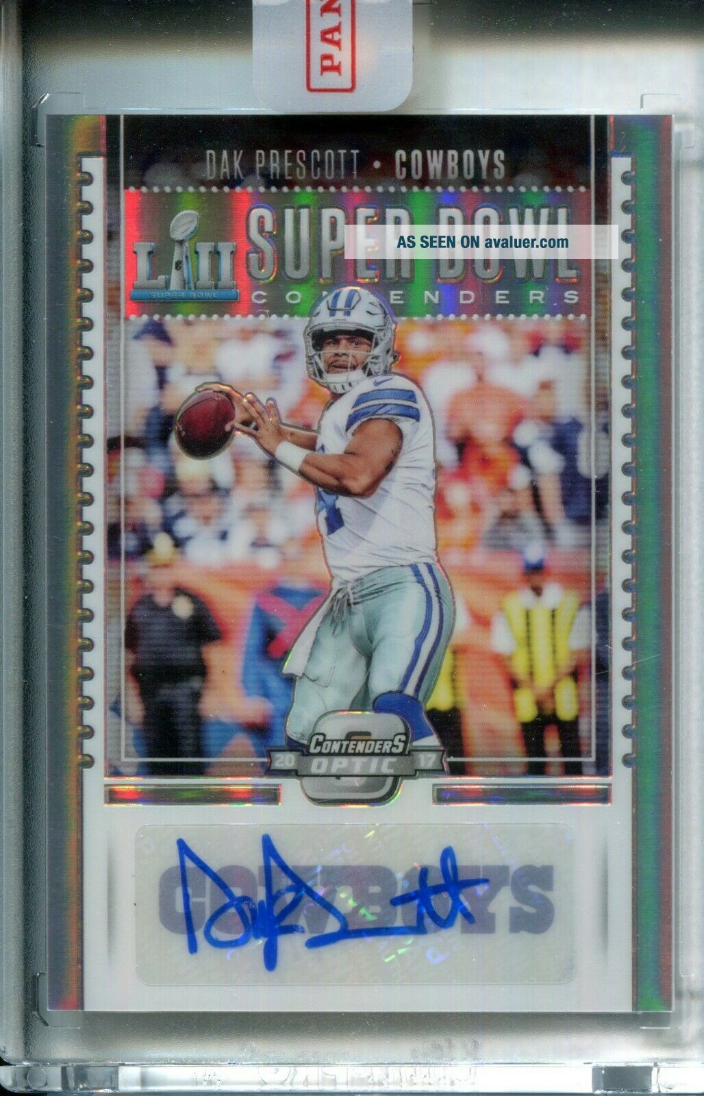 Dak Prescott 2017 Panini Optic Contenders AUTO Autograph Bowl 16/25 ...