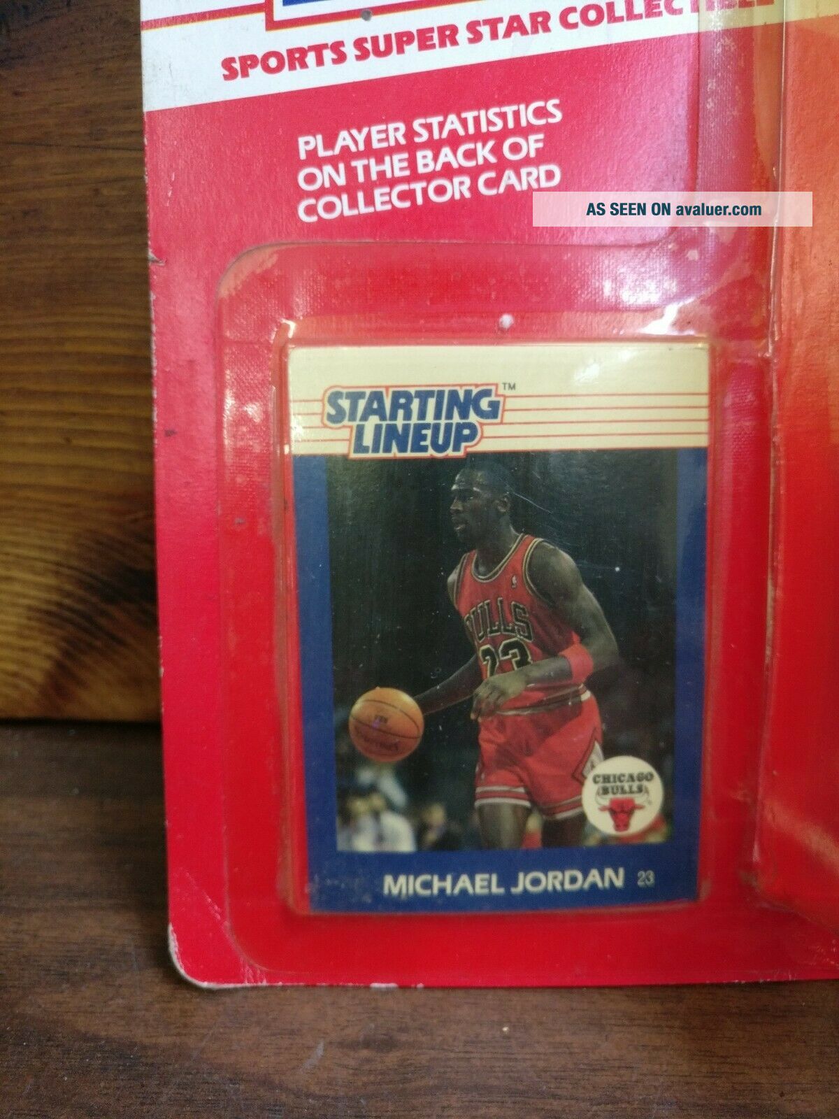 1988 Rookie Starting Line Up Michael Jordan On Card | #6730588