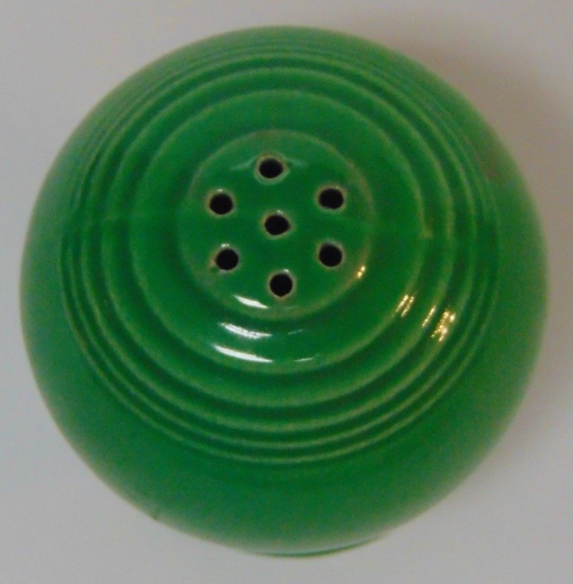 Rare Old Vintage 1959 FIESTA MEDIUM GREEN SALT OR PEPPER SHAKER ...
