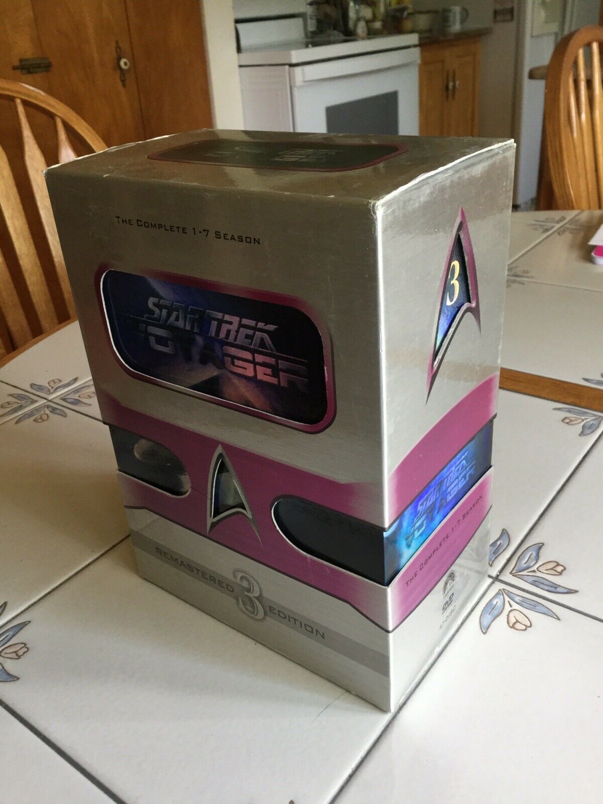 Star Trek Voyager Complete Series Dvd Remastered 3 Edition Very Rare ...