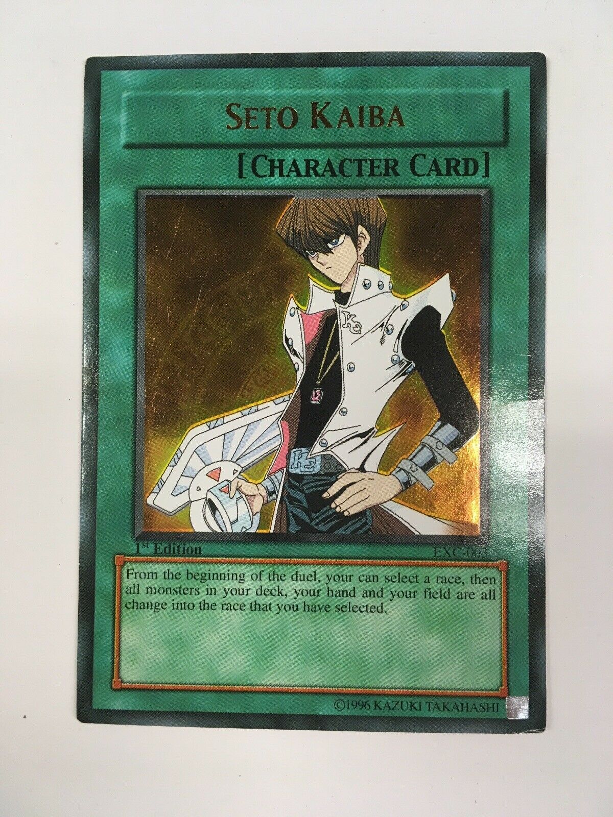 Yugioh Seto Kaiba Character Card EXC - 003 1st Ultra Rare Near Fast ...