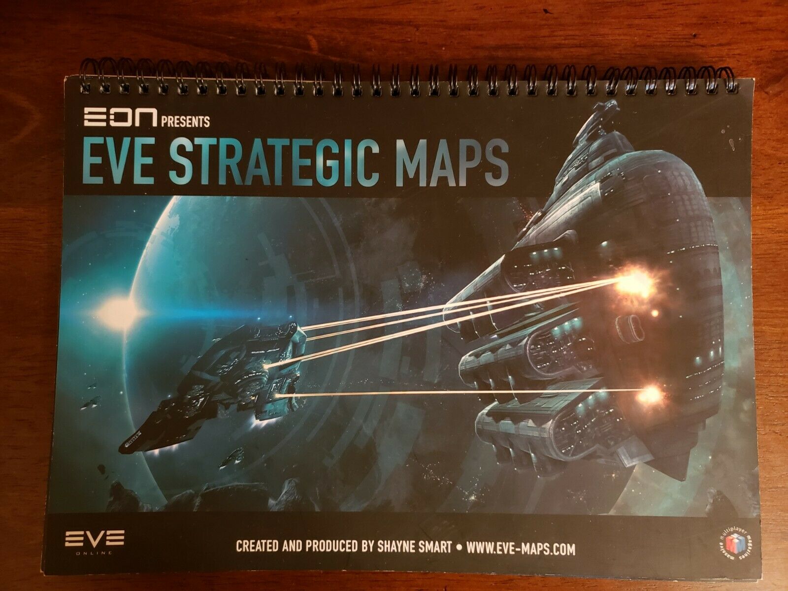 VINTAGE EVE ONLINE EVE STRATEGIC MAPS VIDEO GAME GUIDE RARE COLLECTIBLE ...