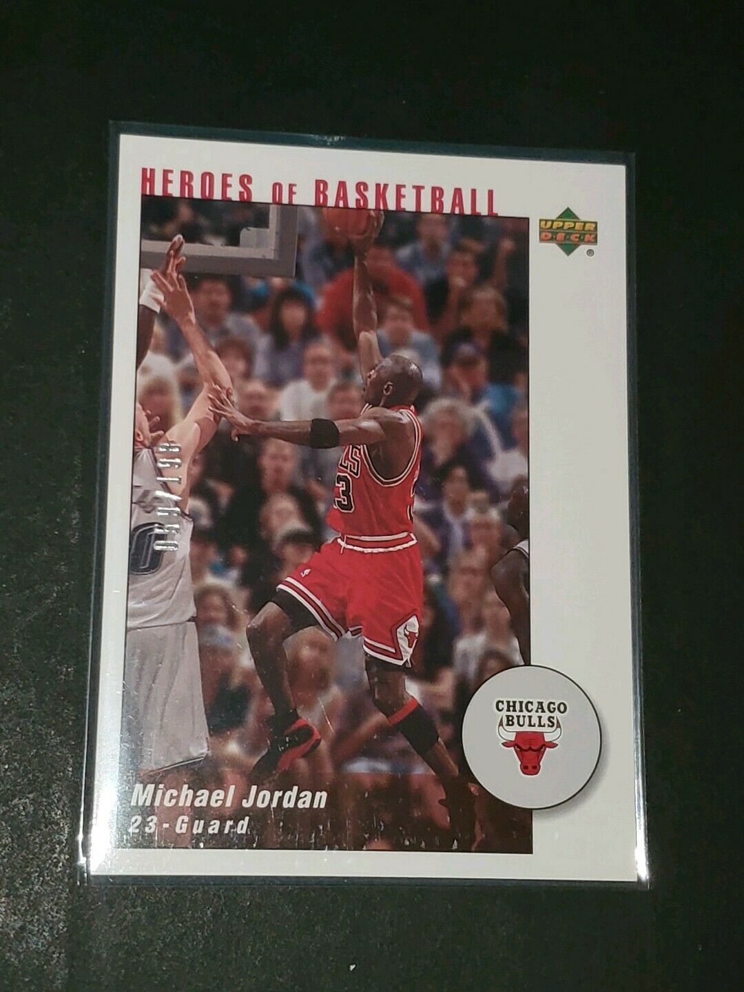 2002 - 03 UD Authentics Michael Jordan Heroes Of Basketball MJ4 BULLS ...