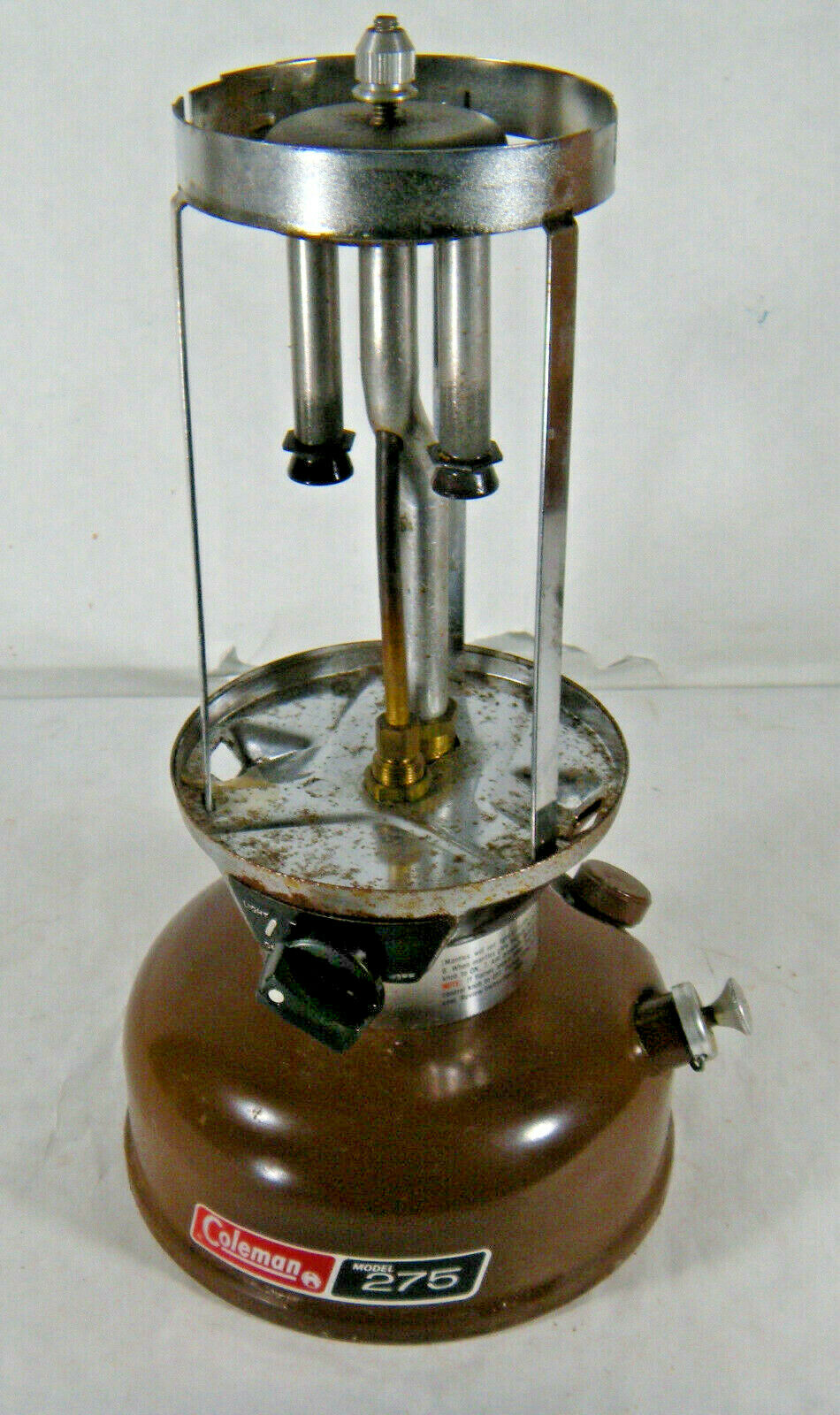 Coleman 275 Lantern Fuel Tank Assembly W Cap, Pump & Valve Unit Parts ...