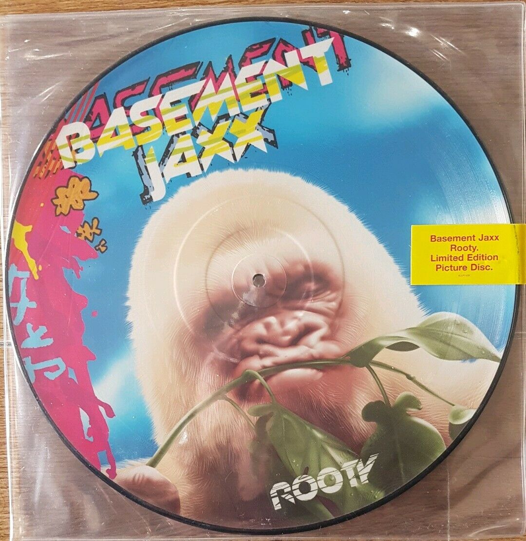 BASEMENT JAXX - ROOTY - MEGA RARE LTD EDITION 2001 DOUBLE VINYL PICTURE ...