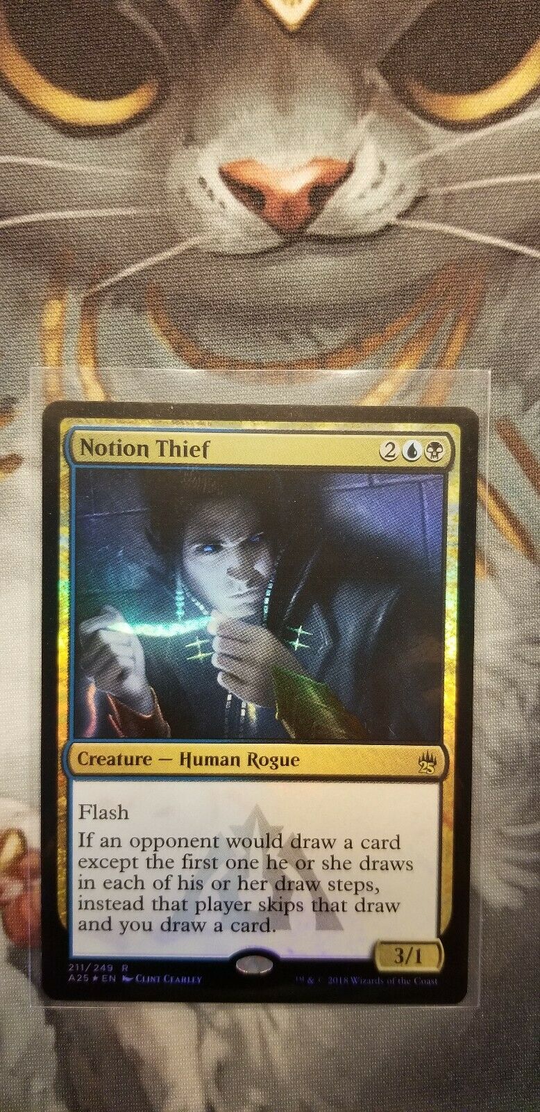 Notion Thief FOIL Masters 25 NM Rare MAGIC GATHERING MtG | #19723572