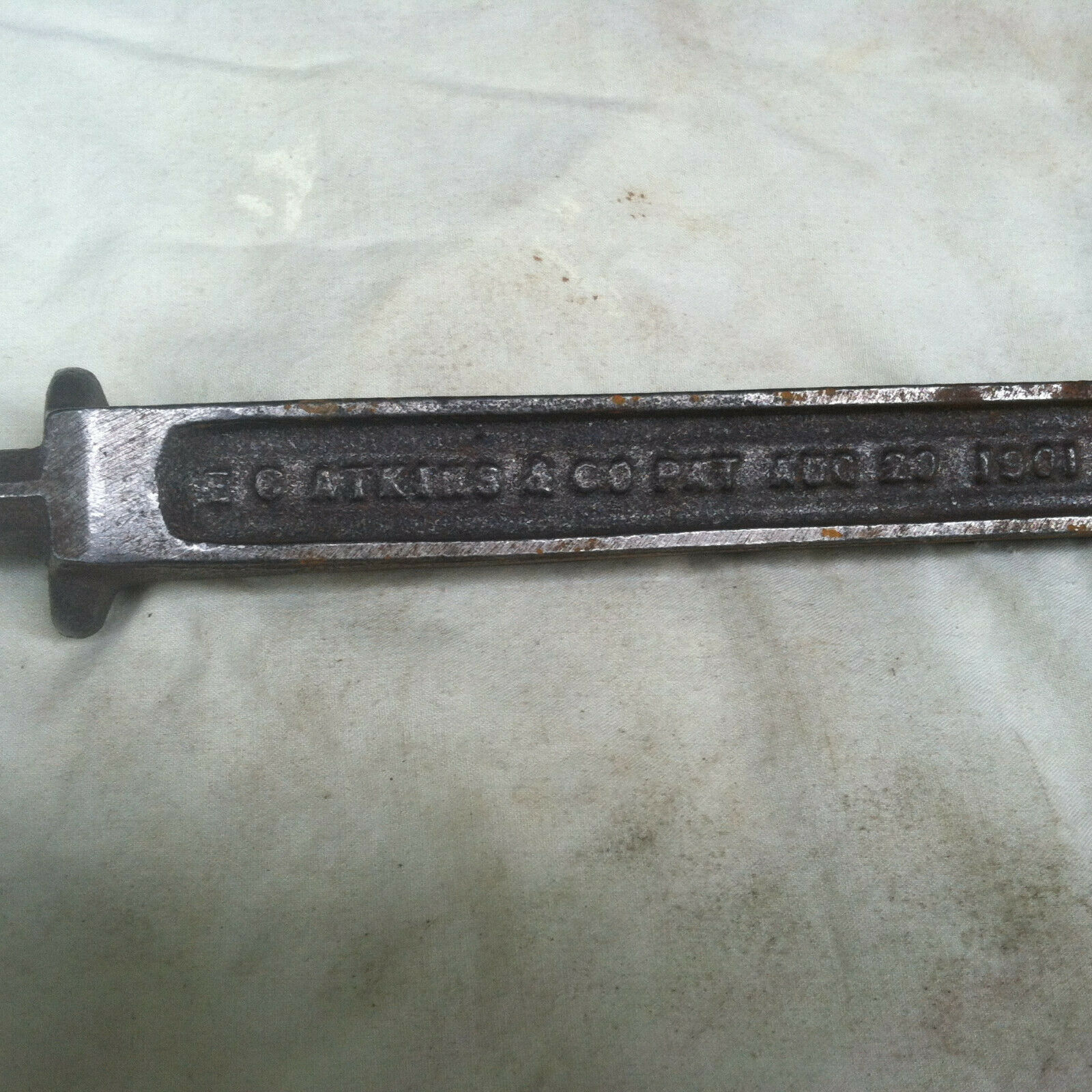 Antique Vintage E. C. Atkins Crosscut Saw Tooth Raker Gauge W ...