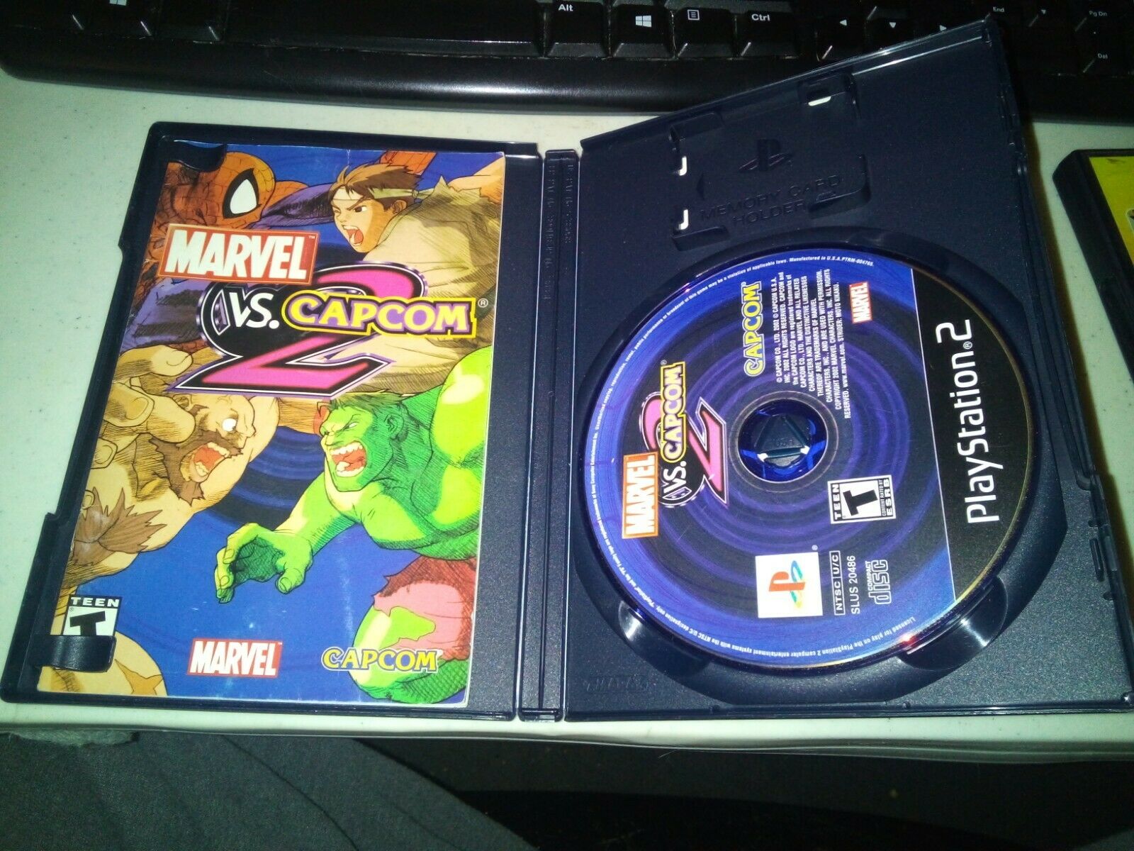 Marvel Vs. Capcom 2 (Sony PlayStation 2, 2002) US Version Rare Game ...