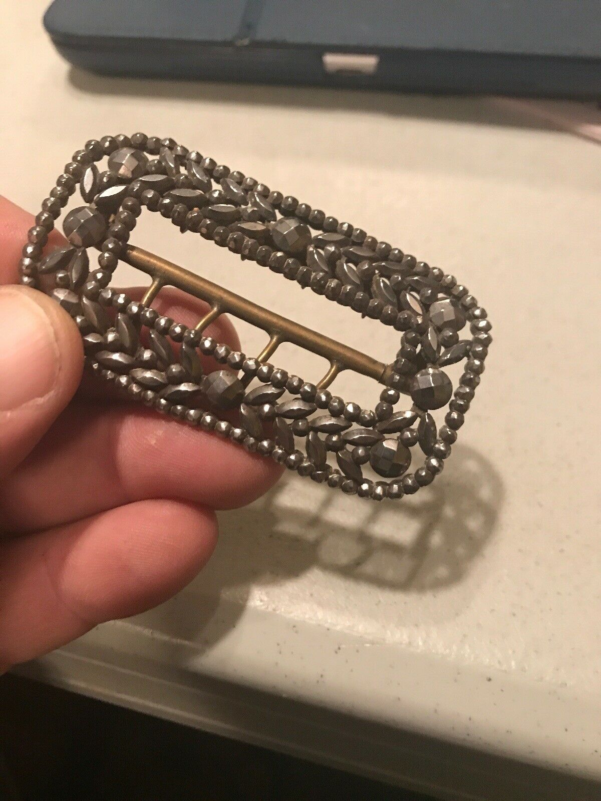 Revolutionary War 18th Century Fantastic Fancy Cut Steel Dress Buckle ...