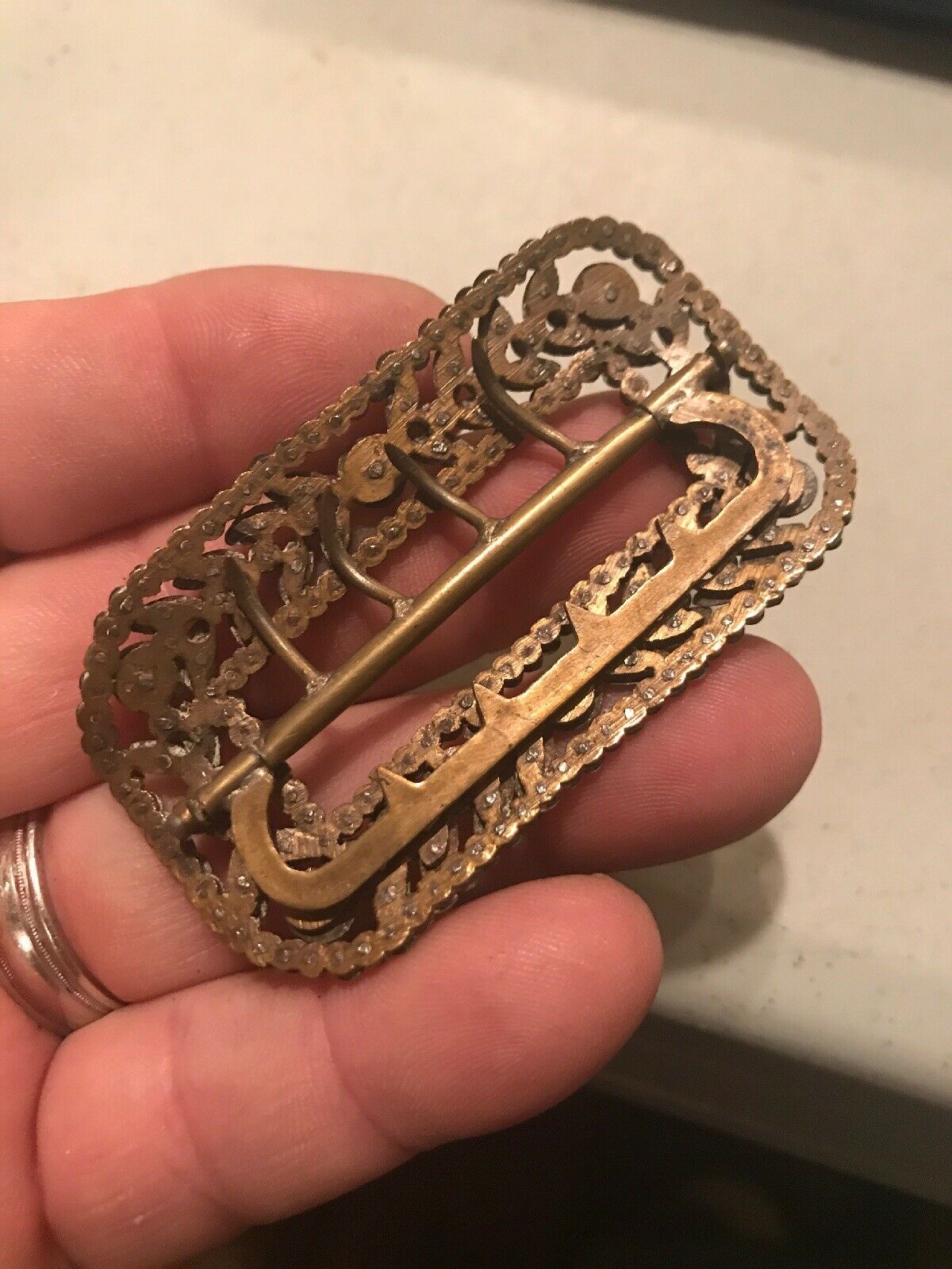 Revolutionary War 18th Century Fantastic Fancy Cut Steel Dress Buckle ...