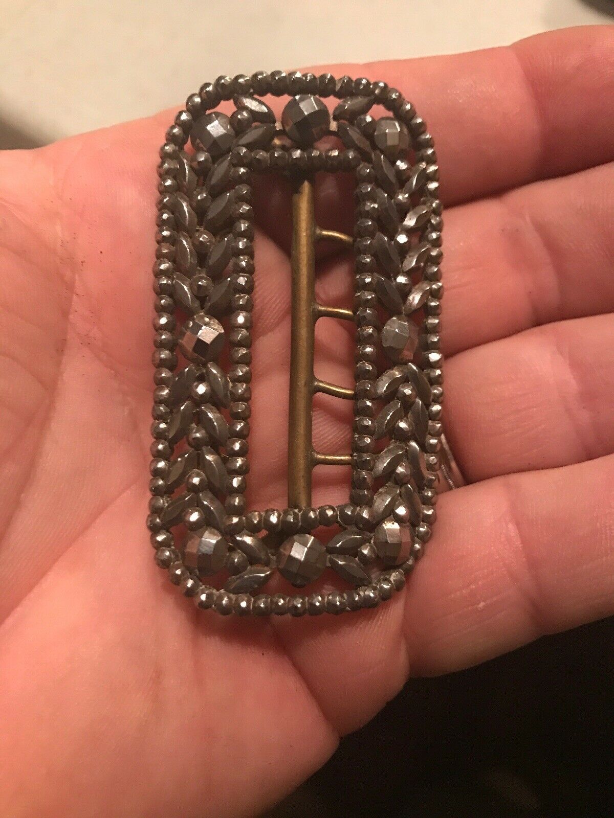 Revolutionary War 18th Century Fantastic Fancy Cut Steel Dress Buckle ...