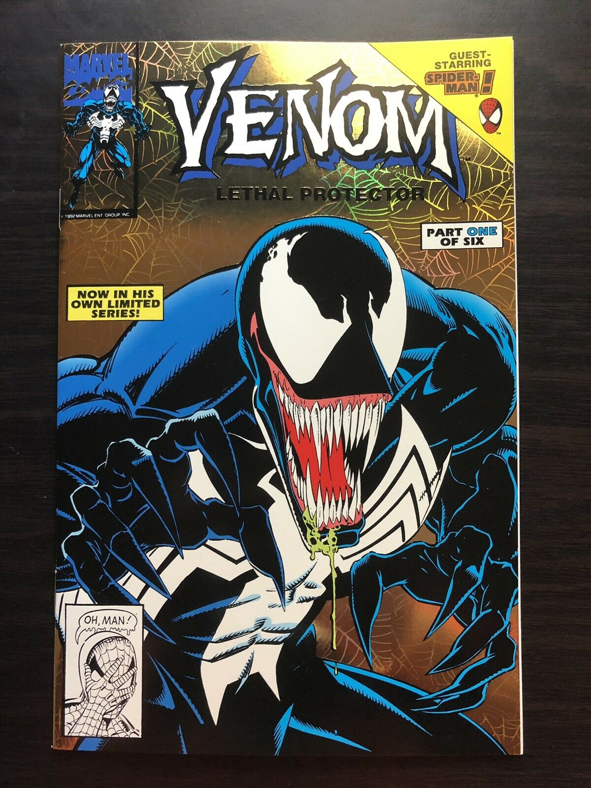 RARE GOLD Venom Lethal Protector 1 Gold Foil Variant Edition | #19793895