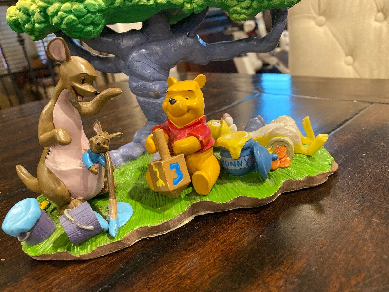 RARE Walt Disney Winnie The Pooh And Friends Hanukkah Chanukah Menorah ...