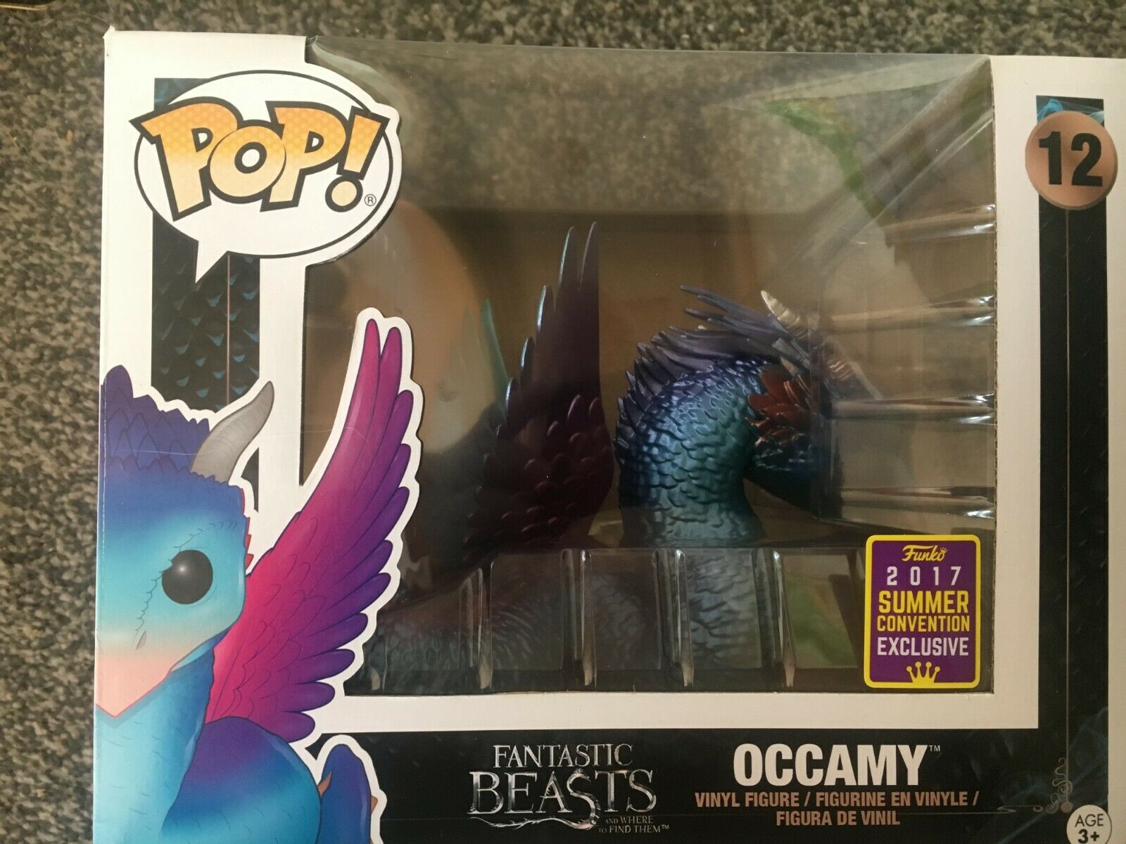 Rare Funko POP Fantastic Beasts OCCAMY SDCC Exclusive Figure 2017 Harry ...