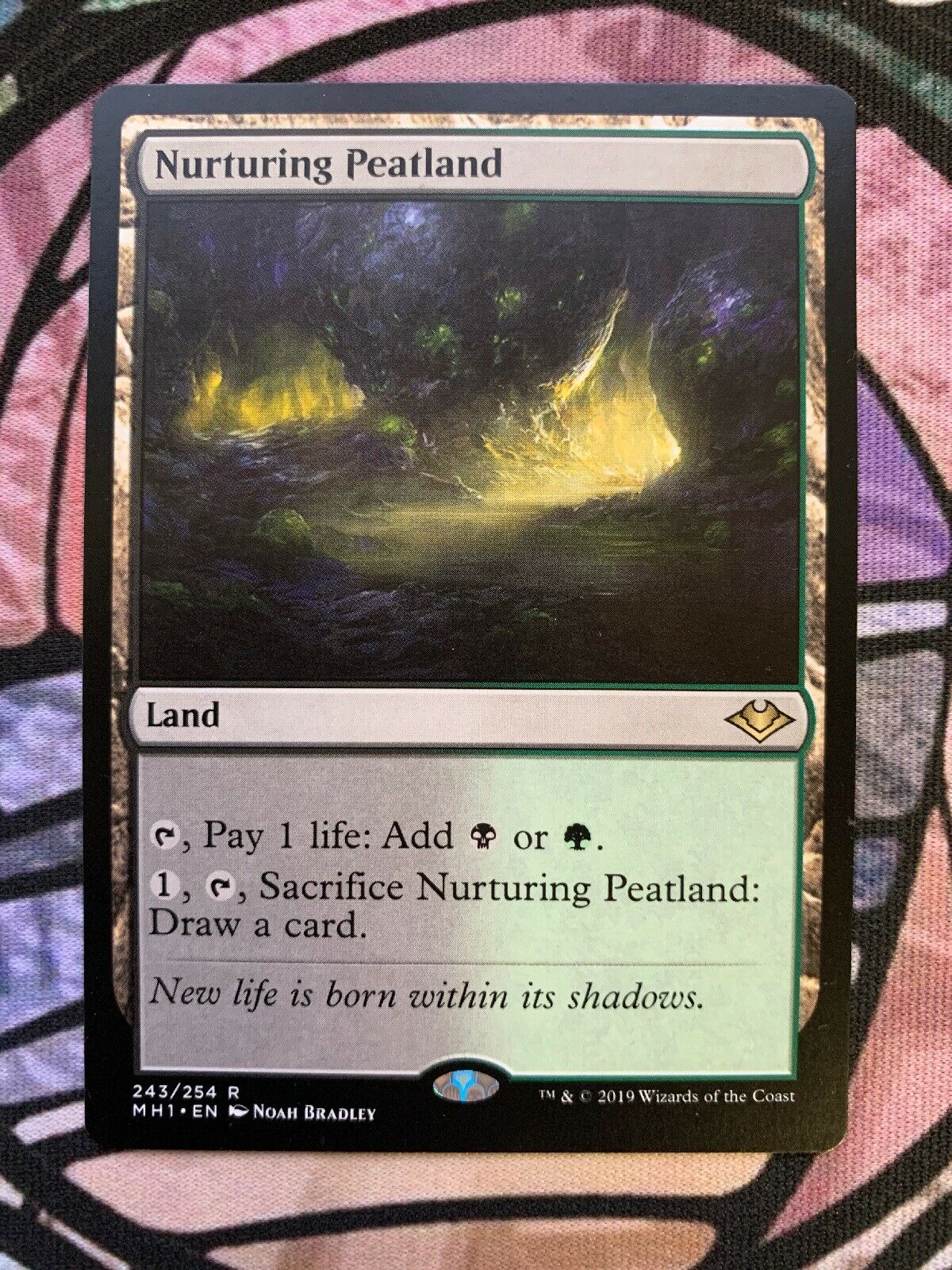 MTG - Modern Horizons - Nurturing Peatland X1 - Magic The Gathering ...