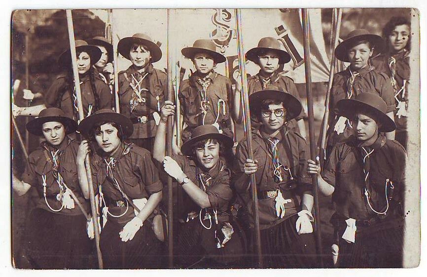 Armenian Scouts From Ottoman Turkey Rare Photo Flag Uniform Scouting Ar ...