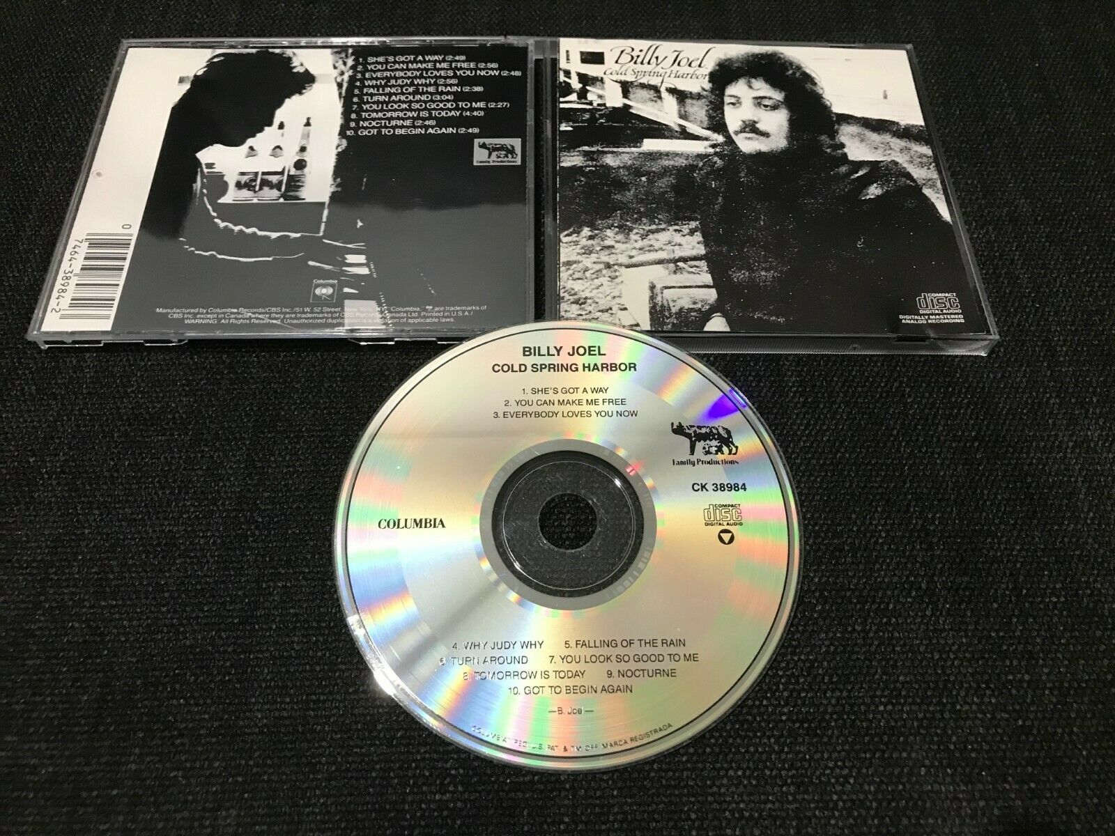BILLY JOEL - COLD SPRING HARBOR CK 38984 RARE CD | #19874363