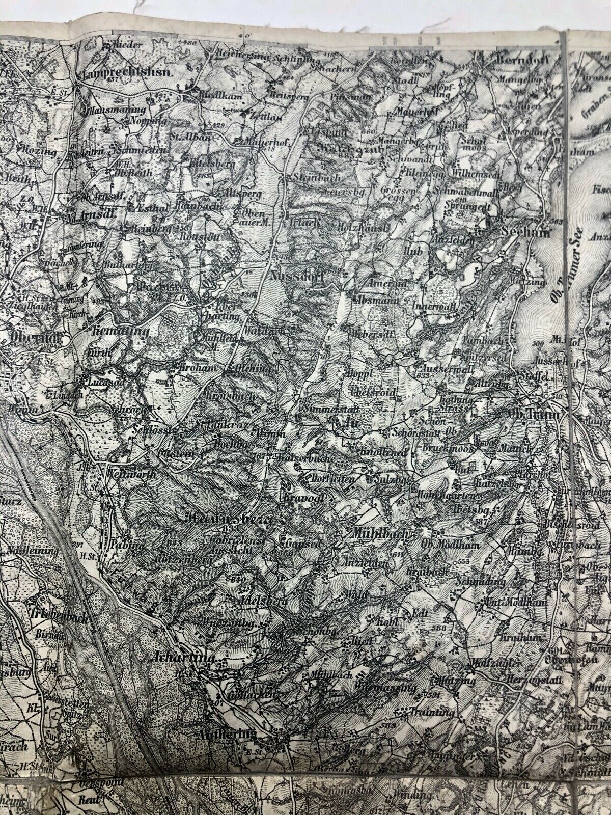 War Map German Relic Wwii Rare Soldier Military Ww2 Luftwaffe Vintage ...