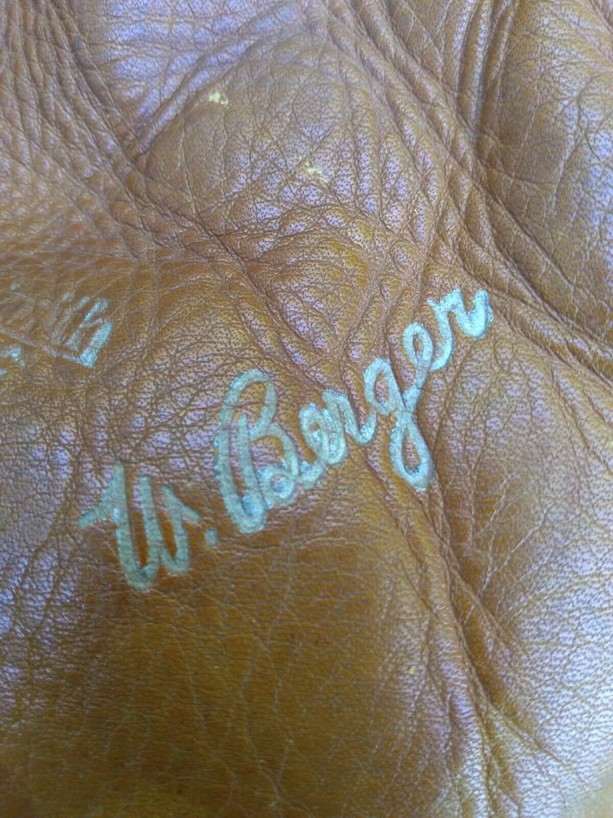 Vtg Antique 1930s Goldsmith Split Finger Wally Berger Baseball Mitt ...