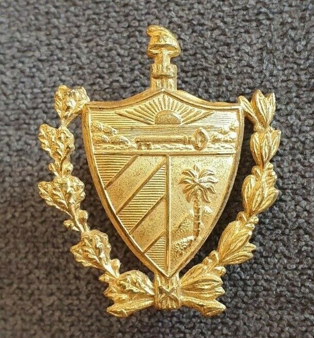 Cuban Rare Police Badge Agente AGENT ARMY SHIELD 1930 ' S. Cuba. BIG ...