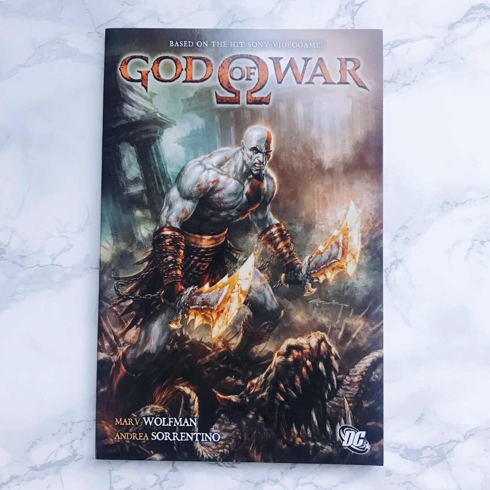 God Of War Paper Back Graphic Novel - Rare Sony Olympus Gods Kratos ...