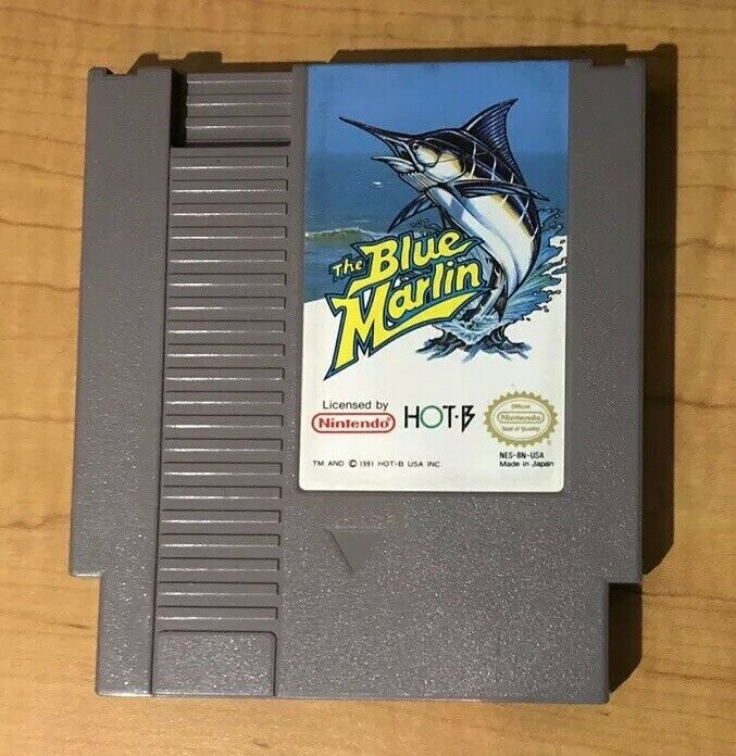The Blue Marlin - - NES Nintendo Fishing Rare Authentic Game | #19958019