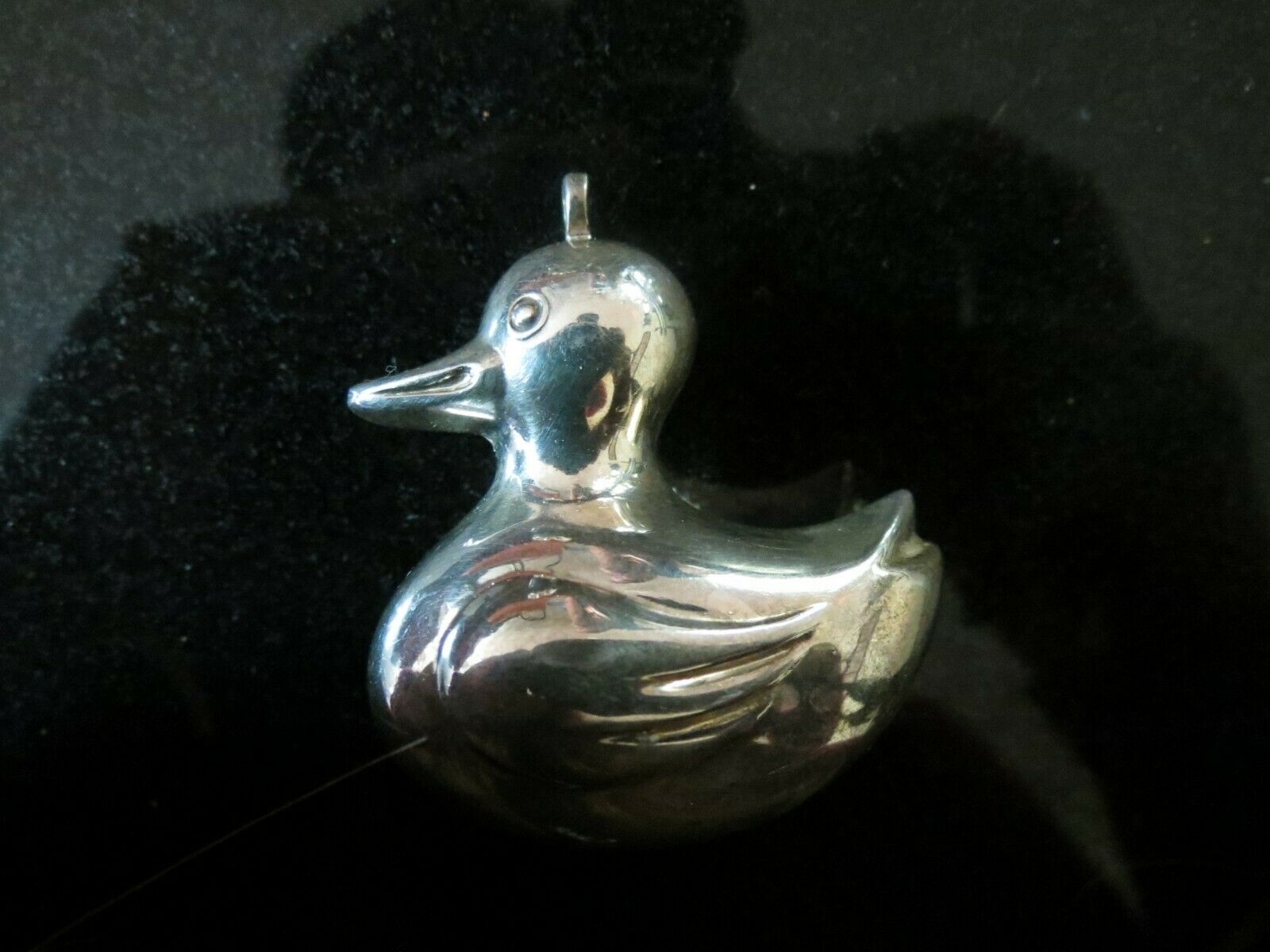 Antique Victorian Sterling Silver 3D Duck Christmas Ornament Pendant ...
