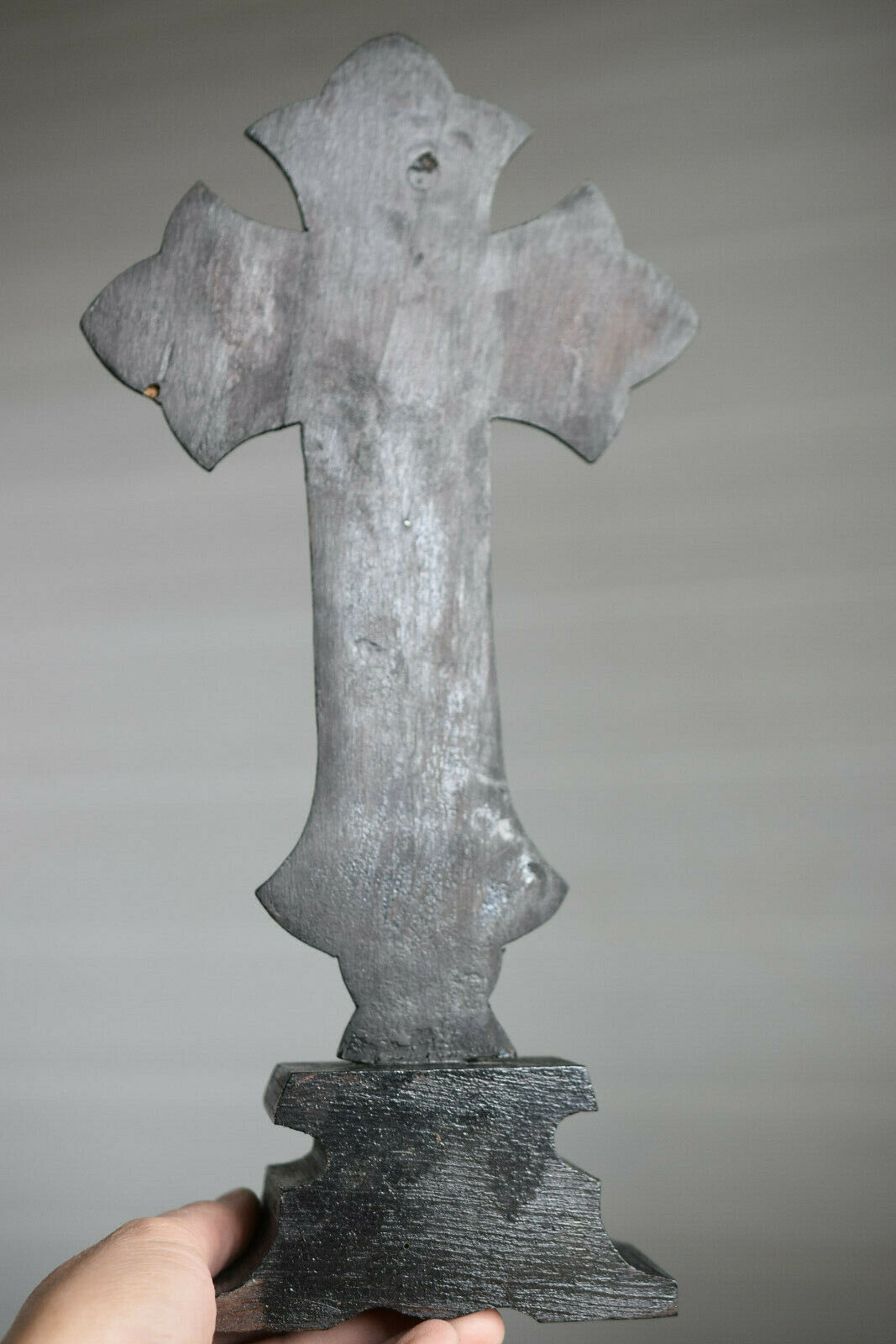 ⭐ Antique French Religious Cross, Crucifix, 19 Th Century⭐ | #19981500