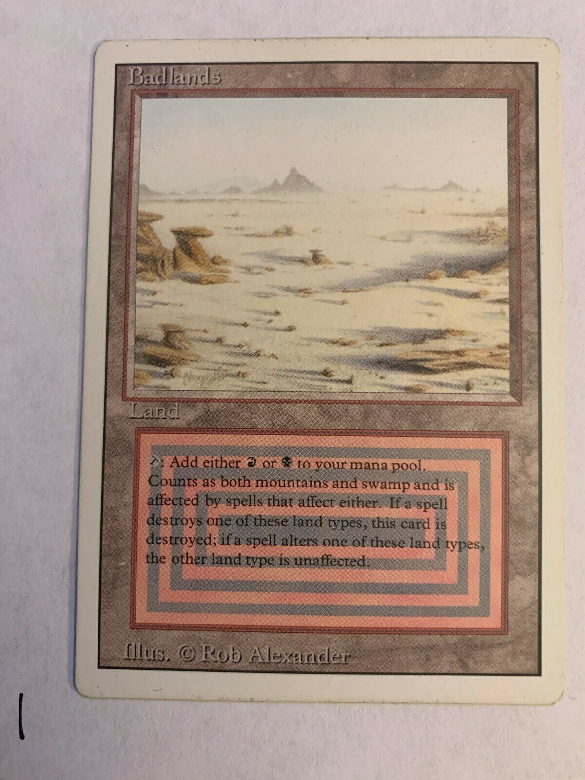 Revised Badlands Dual Land Magic The Gathering MTG (1) | #19982408