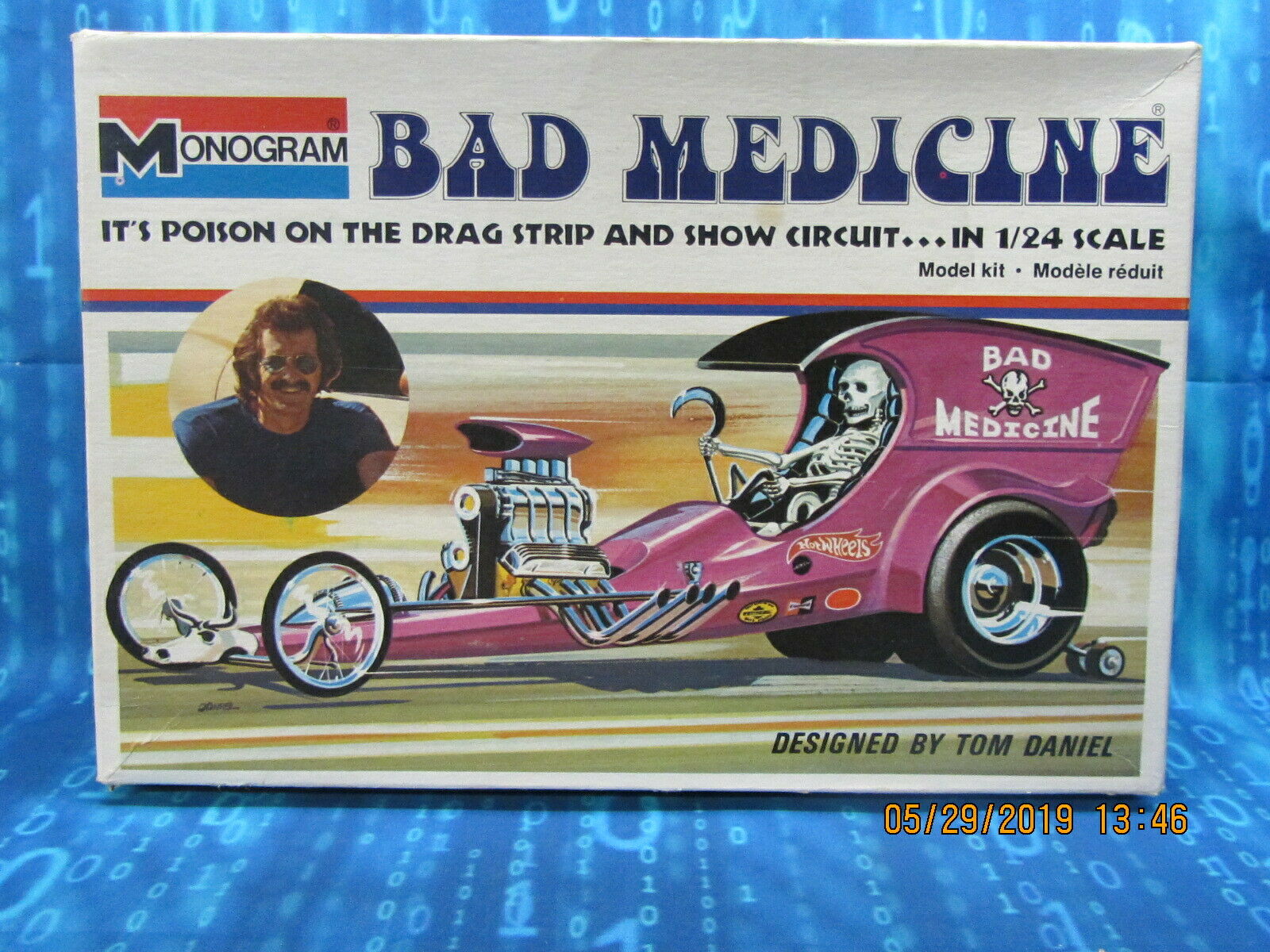RARE TOM DANIEL RED CAST BAD MEDICINE BY MONOGRAM COMPLETE W/ALL PARTS ...
