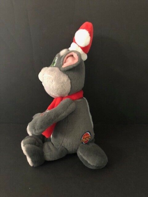 RARE Talking Friends Tom Cat Christmas Santa Talk Back Plush Sound Vtg ...