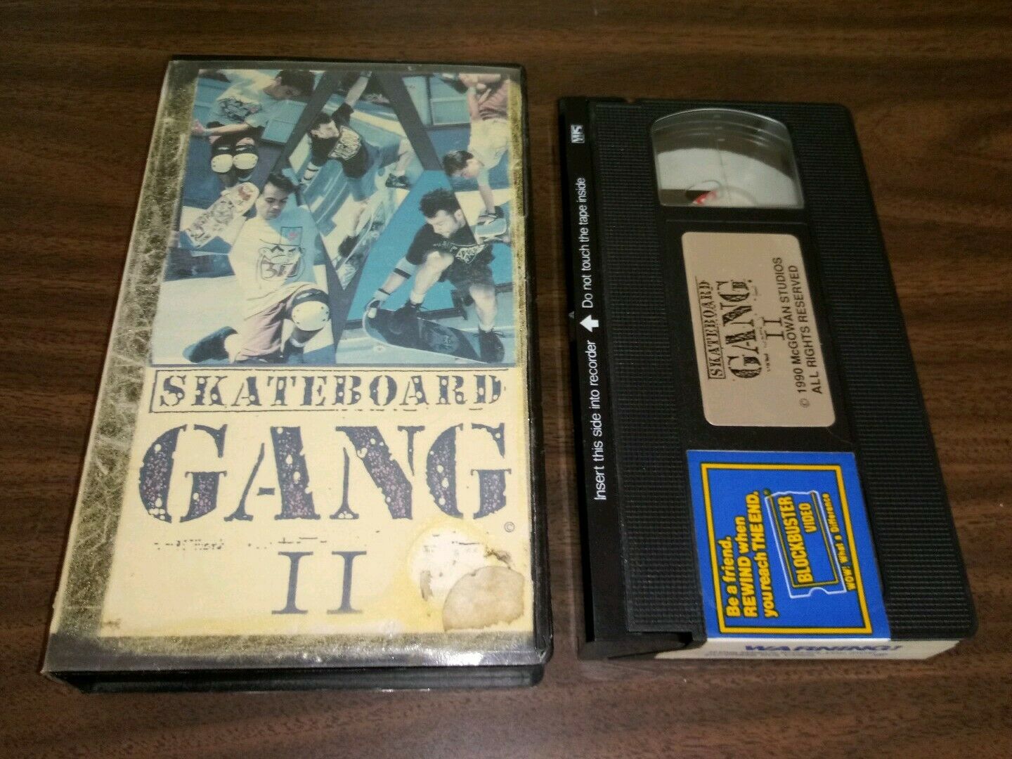 VERY RARE SKATEBOARD GANG II VHS 1990 McGOWAN STUDIOS | VHS Tapes ...