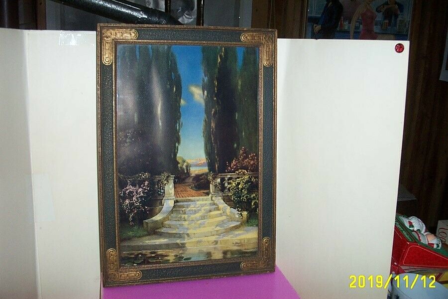 VINTAGE 20 ' S R. ATKINSON FOX FRAMED PRINT CIRCA. EDWARD GROSS CO. INC ...