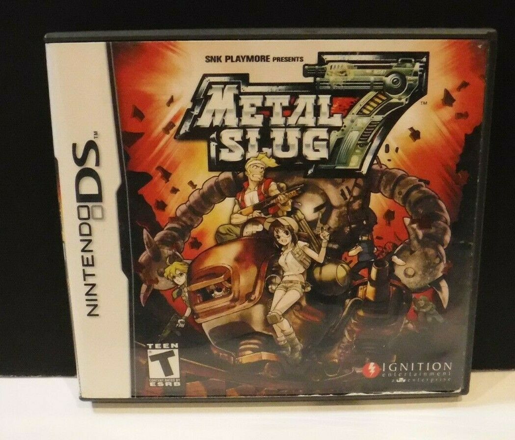 Metal Slug 7 Nintendo DS Game Very Good Complete Rare | #20029412